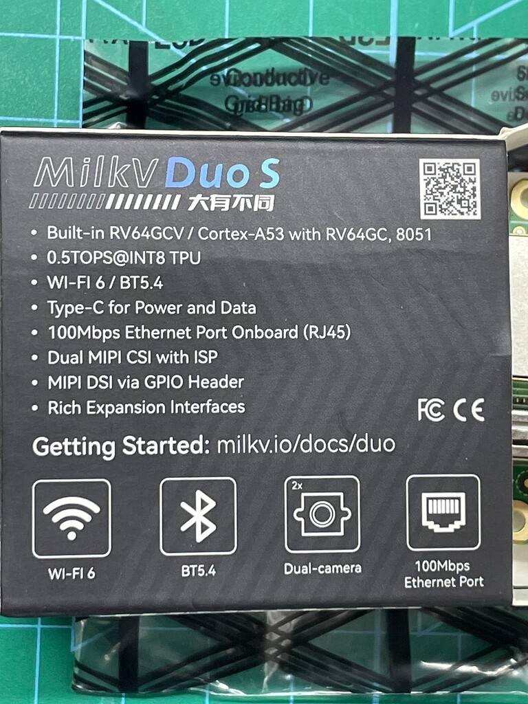 收到Duo S，这么小的玩意后加EMMC好像有点困难啊 - Duo - Milk-V Community