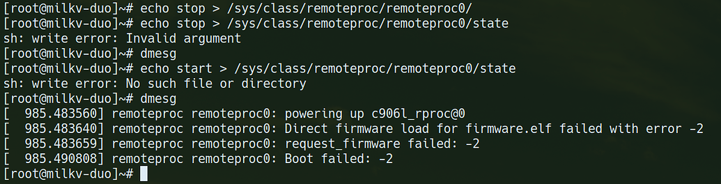 Flash/Reset the RTOS core on the DUO-S - Duo - Milk-V Community